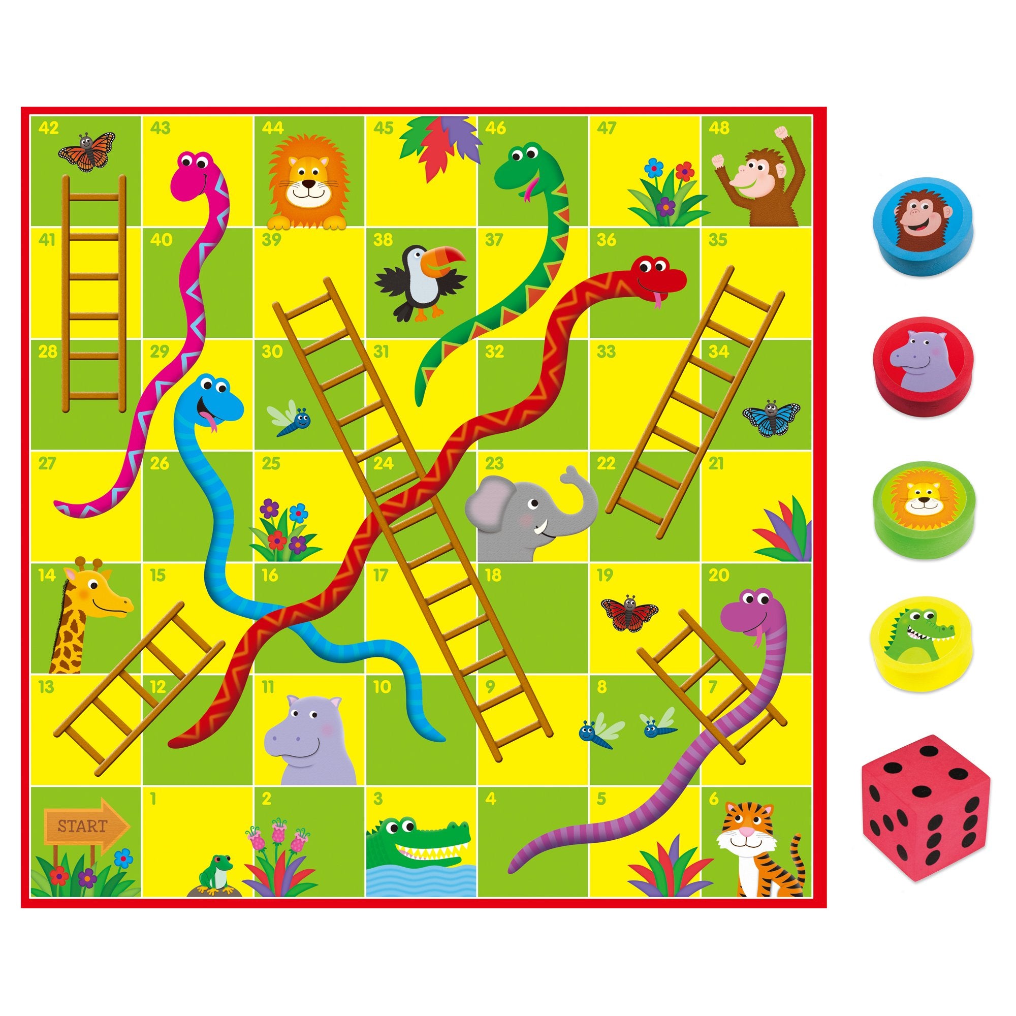 Giant Snakes and Ladders Puzzle – Galt Toys UK