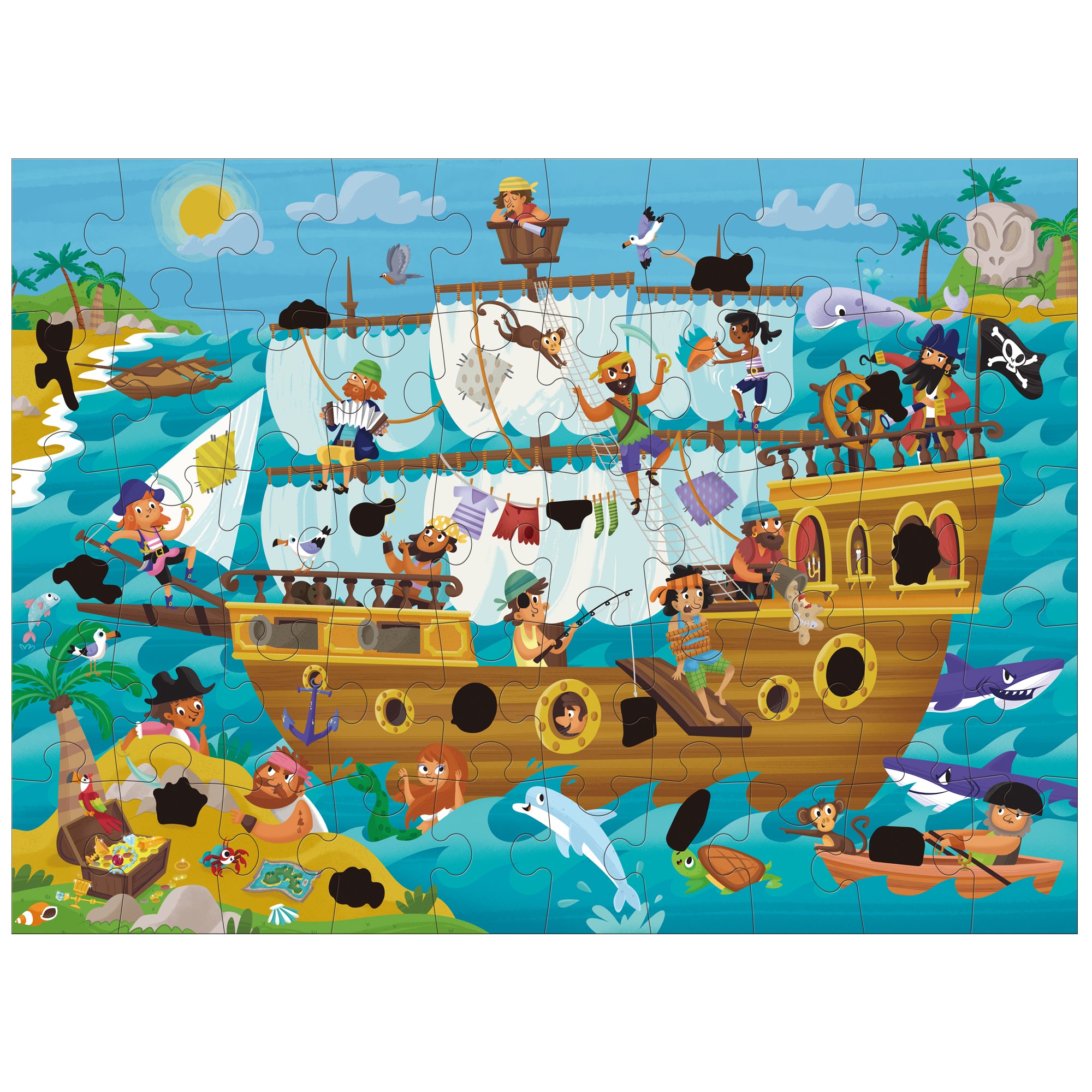 Pirate Ship Magic Puzzle – Galt Toys UK
