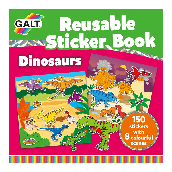 Reusable Sticker Books - Dinosaurs – Galt Toys UK